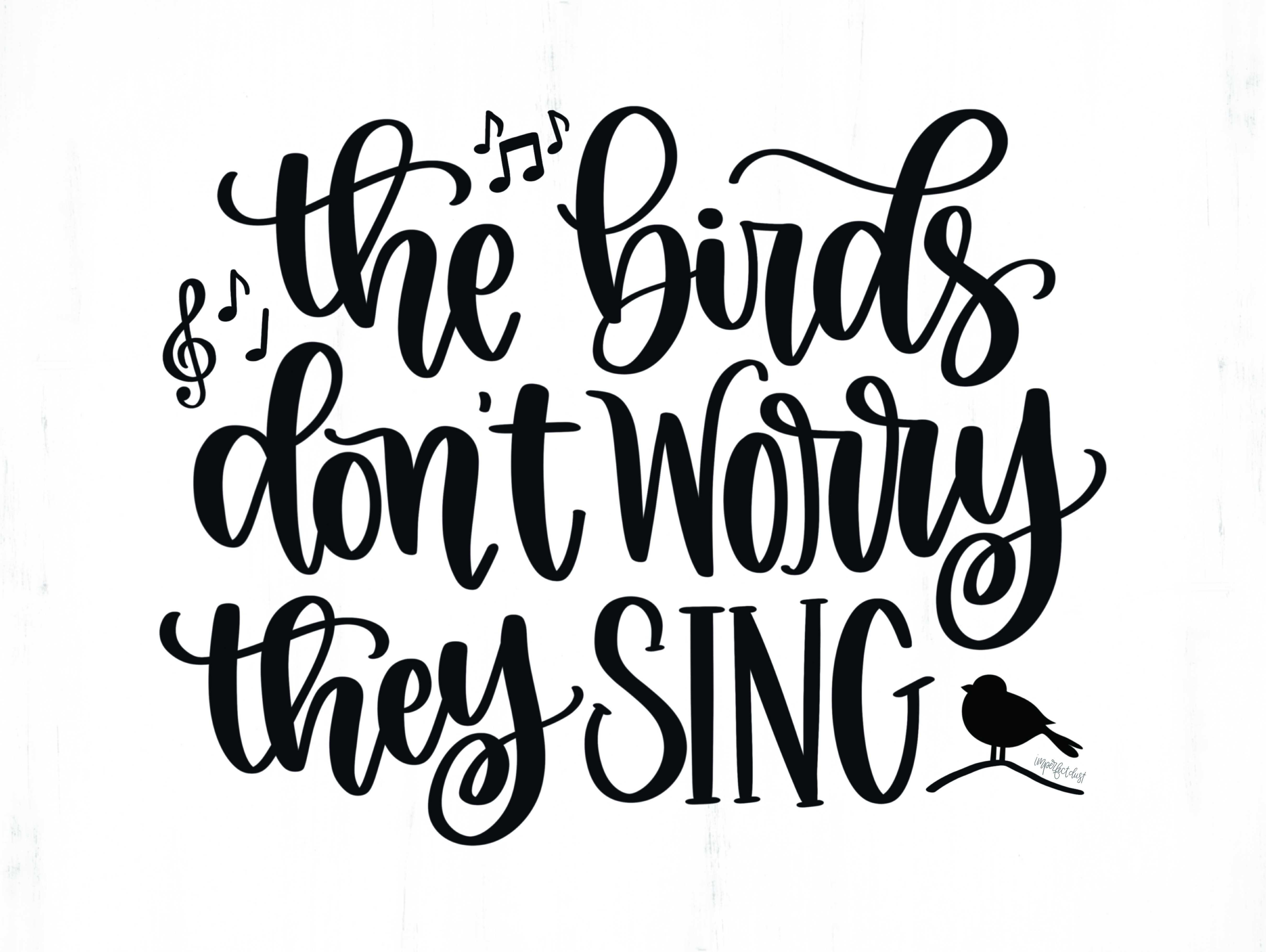 Trinx Hermino They Sing - Wrapped Canvas Textual Art | Wayfair